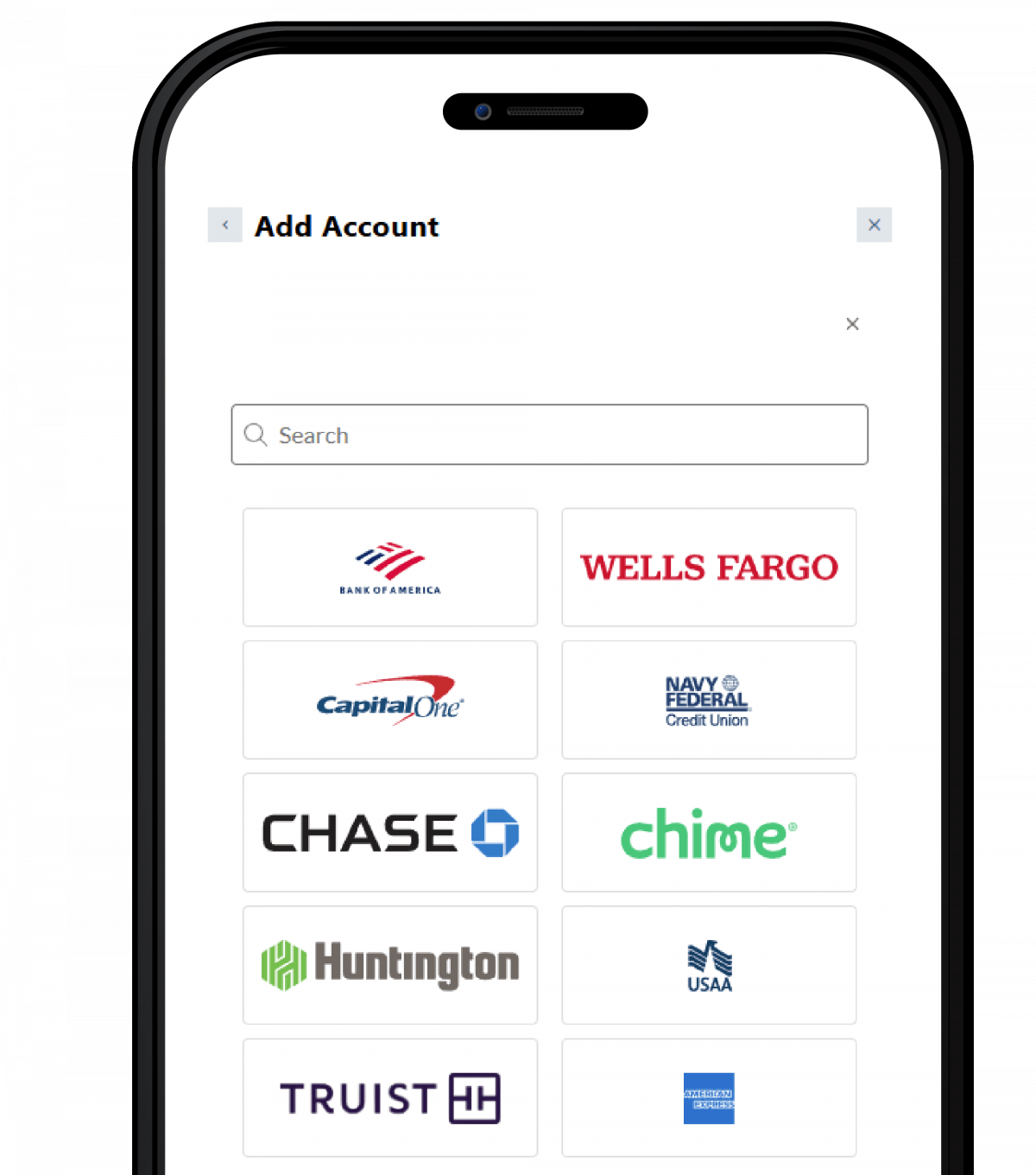 Digital Banking - Widget Financial